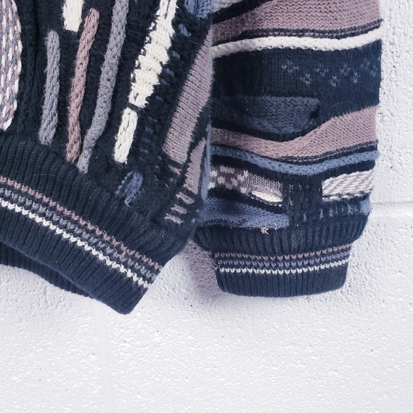 Cotton Traders | Sweaters | Vintage 8s Cotton Traders Coogi Style 3d ...
